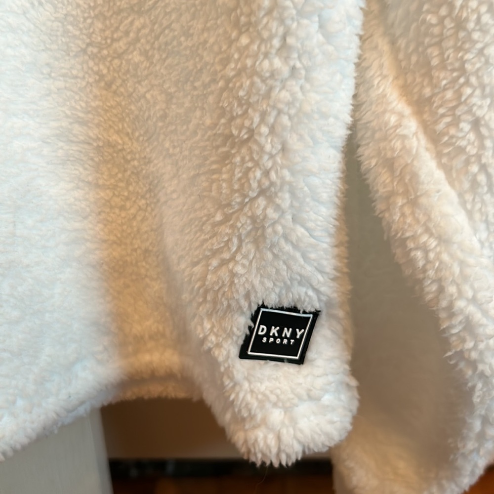 Dkny Rangers Sherpa Hoodie - Gem